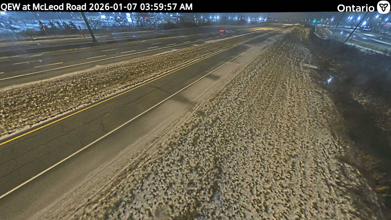 QEW at Mcleod Road Live Traffic Camera | CanCams